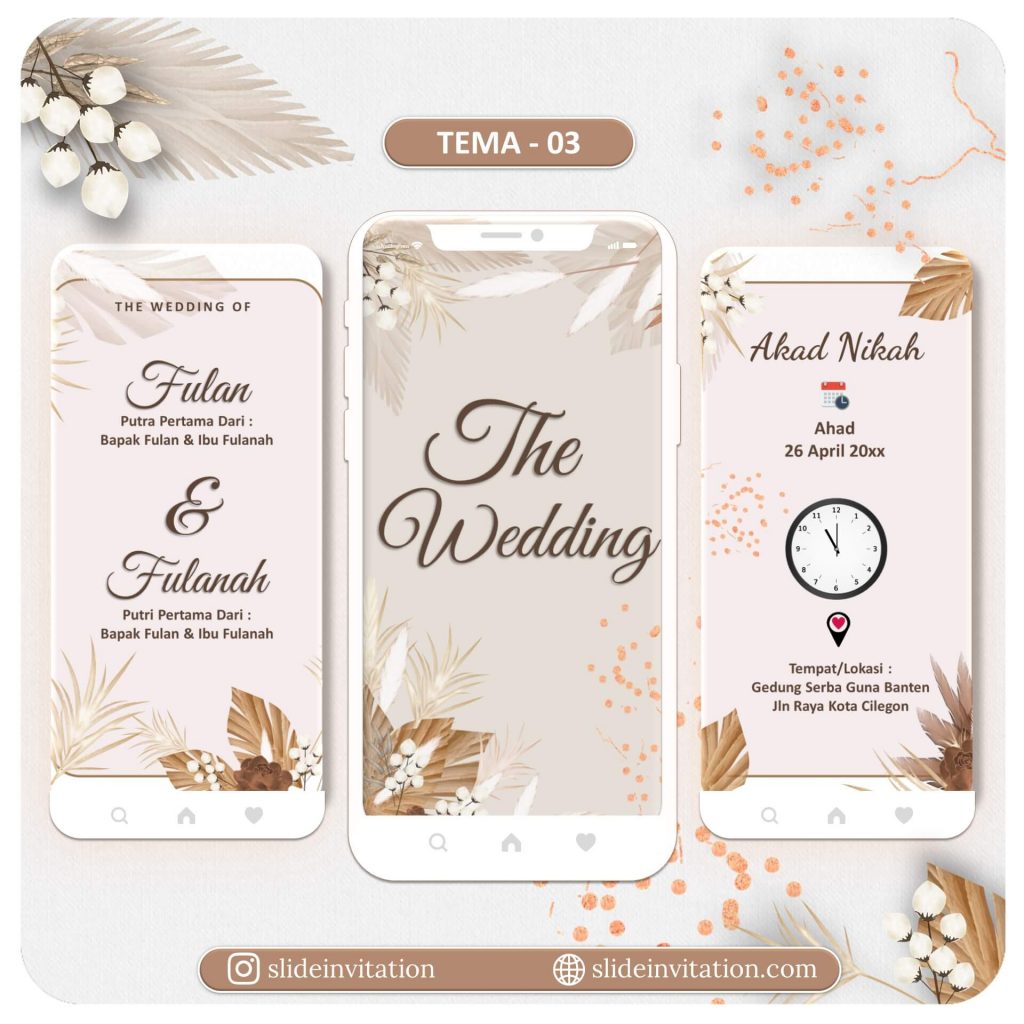 💌Spesialis Jasa Desain Undangan Digital Pernikahan Syar'i💞