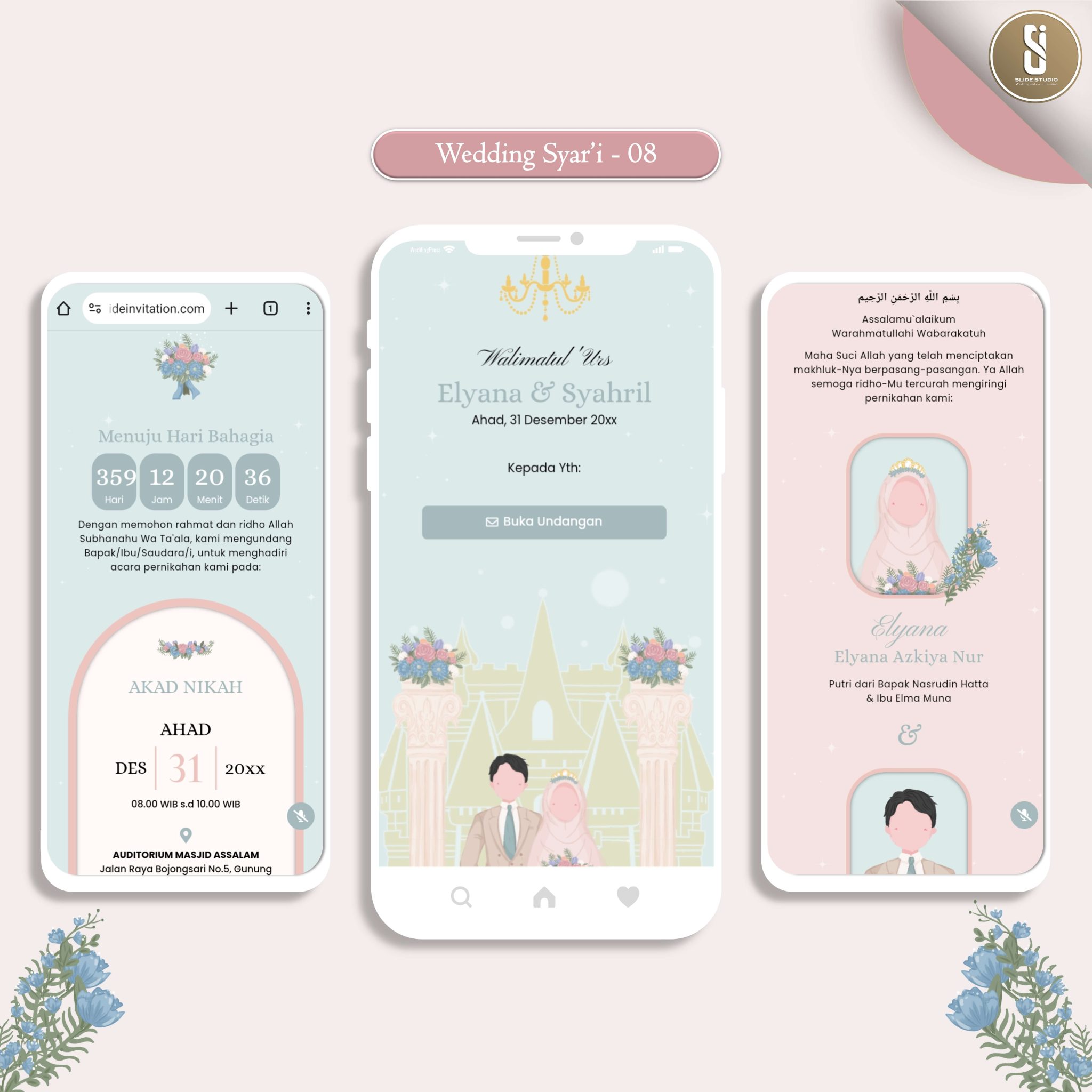 💌Spesialis Undangan Digital Web & Video Pernikahan💌