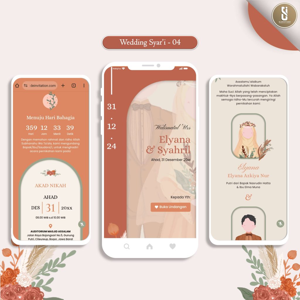 💌Spesialis Undangan Digital Web & Video Pernikahan💌